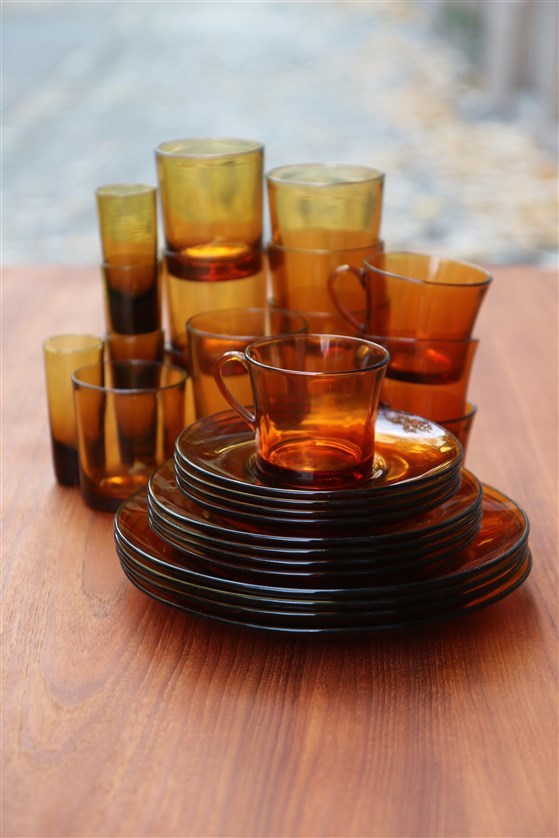 1970′s Duralex, Vereco, France - Vintage Galore