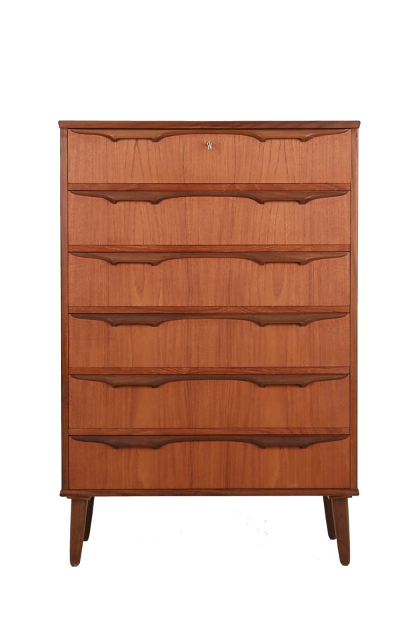 XL Tallboy Kommode / Teak / mid century / Danish Modern Design ...