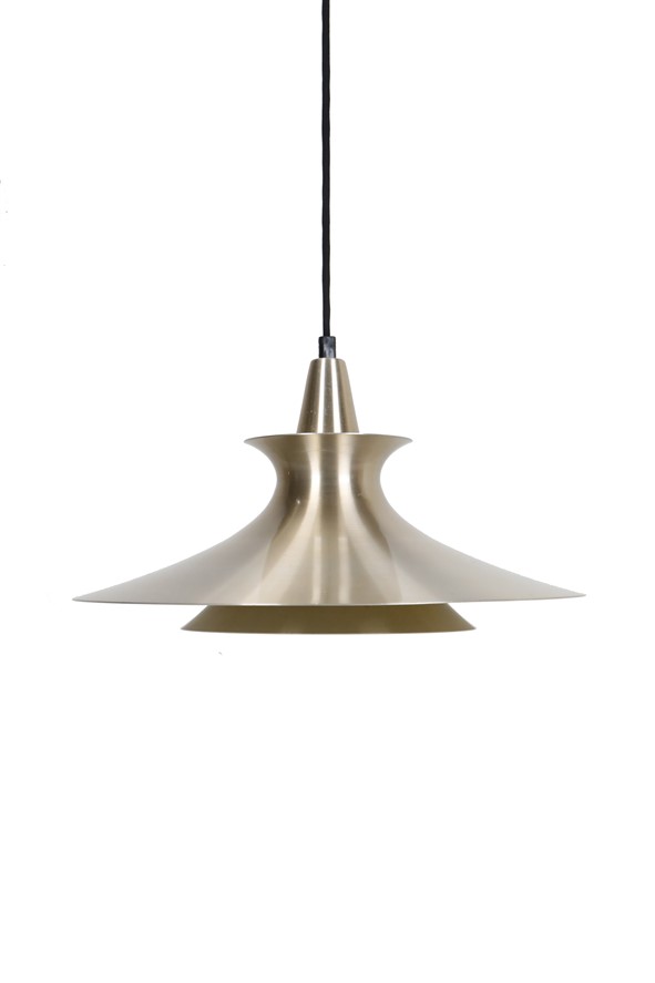 Mid Century Hängeleuchte / Messing / Gold / Alu / Danish Modern Design ...